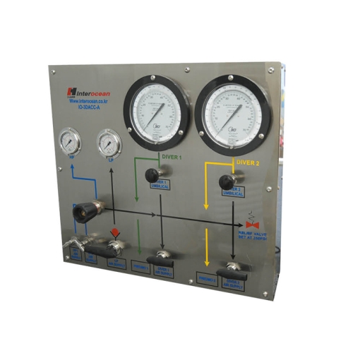 [인터오션/INTEROCEAN] 2인 다이버용 표면공기 공급장치 (고정형) - 물이좋다