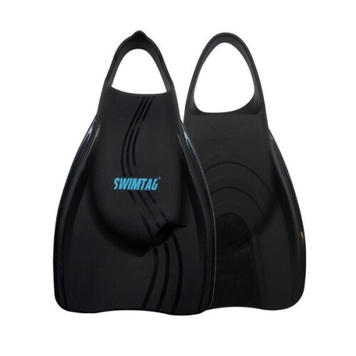 [오션테그/OCEANTAG] SWIMTAG 임팩트 트레이닝 숏핀 블랙 - 물이좋다