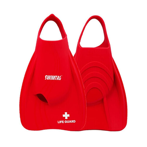 [오션테그/OCEANTAG] SWIMTAG 임팩트 트레이닝 숏핀 레드 - 물이좋다